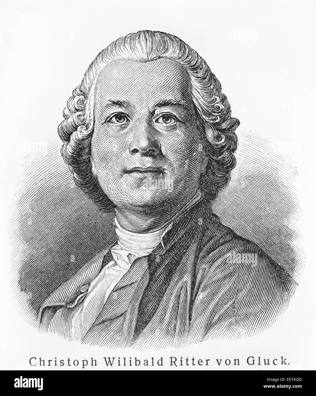 Gluck composer Black and White Stock Photos & Images - Alamy