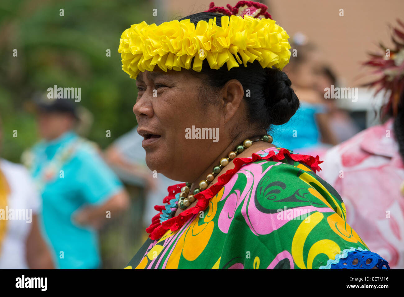 French polynesia native hi-res stock photography and images - Alamy