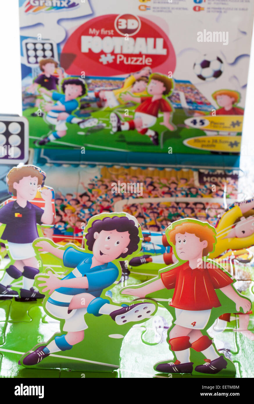 Grafix My first 3D Football jigsaw puzzle with stand up figures and ...