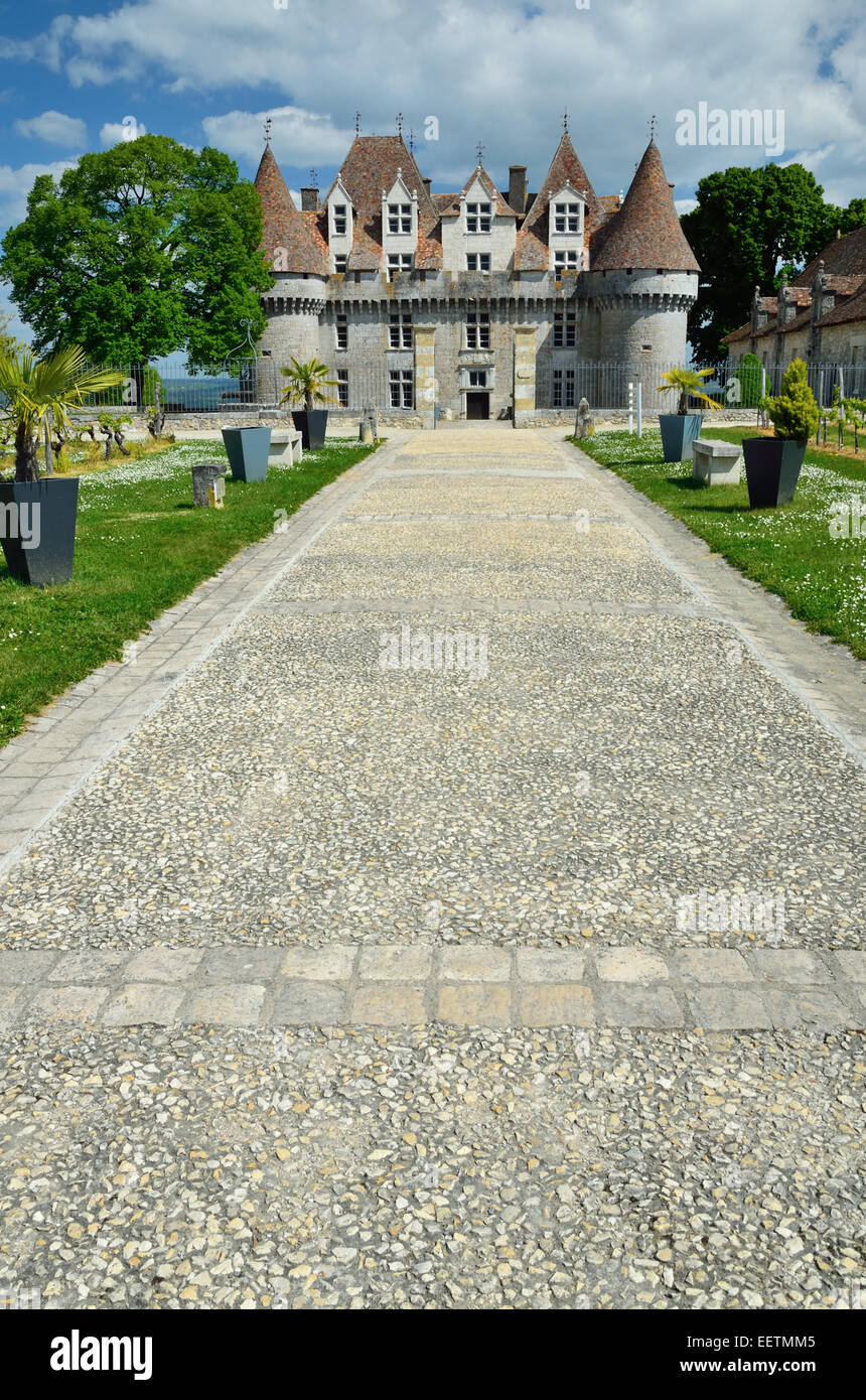 Chateau de Monbazillac Stock Photo - Alamy
