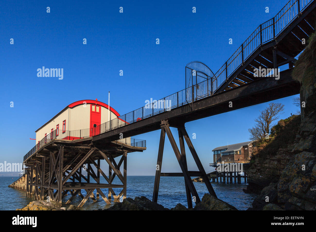 Tenby lifeboat station hi-res stock photography and images - Alamy