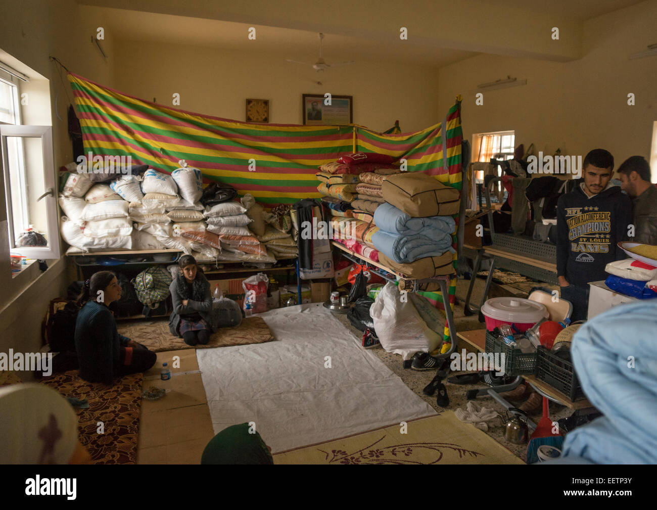Poor Living Conditions Bedroom High Resolution Stock Photography and ...