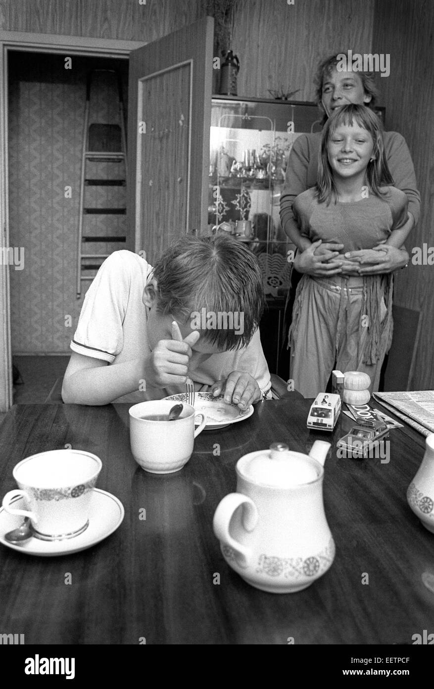Family with disabled child living in poverty in St Petersburg, Russia ...