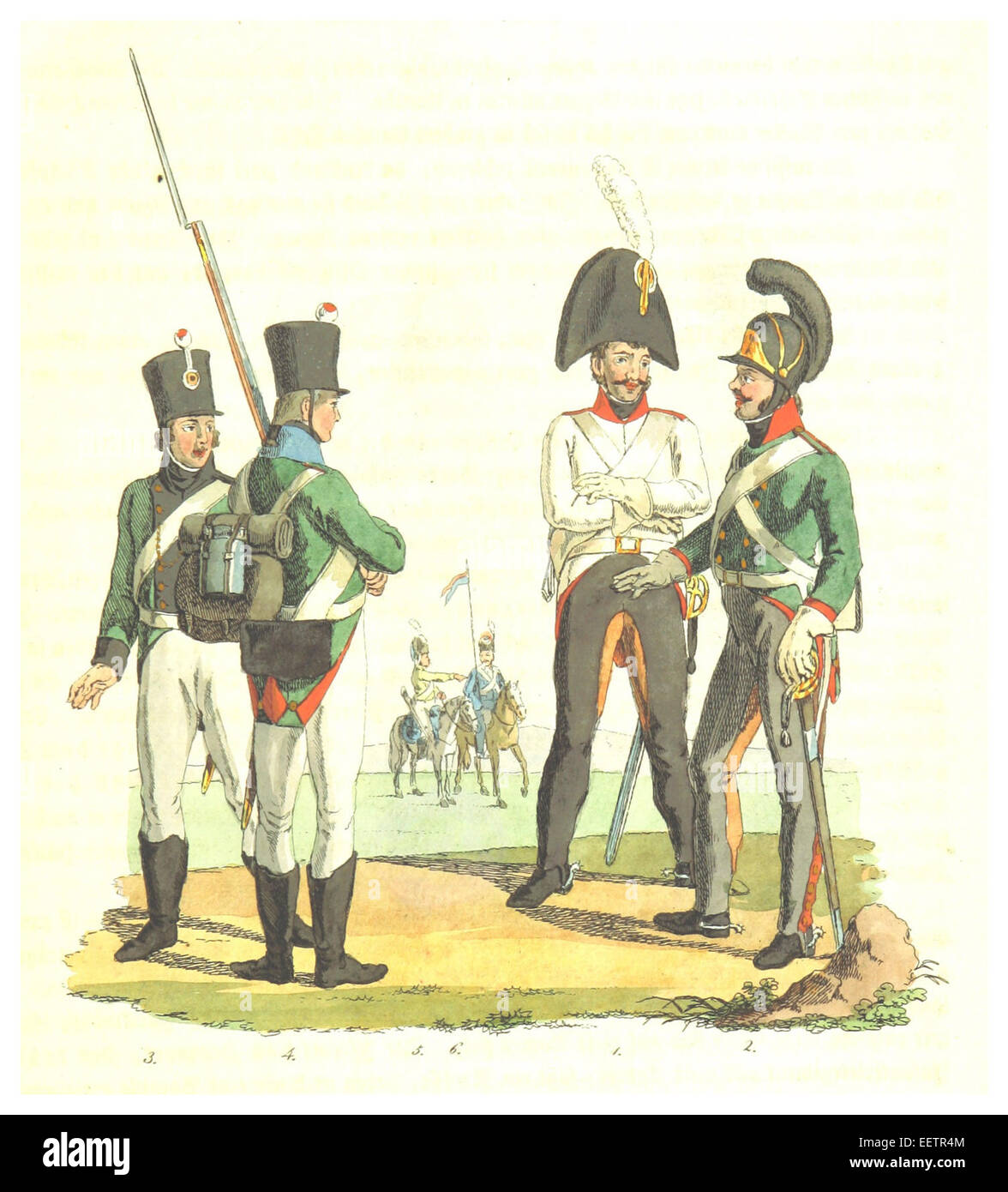 Napoleonic infantry illustration hi-res stock photography and images ...