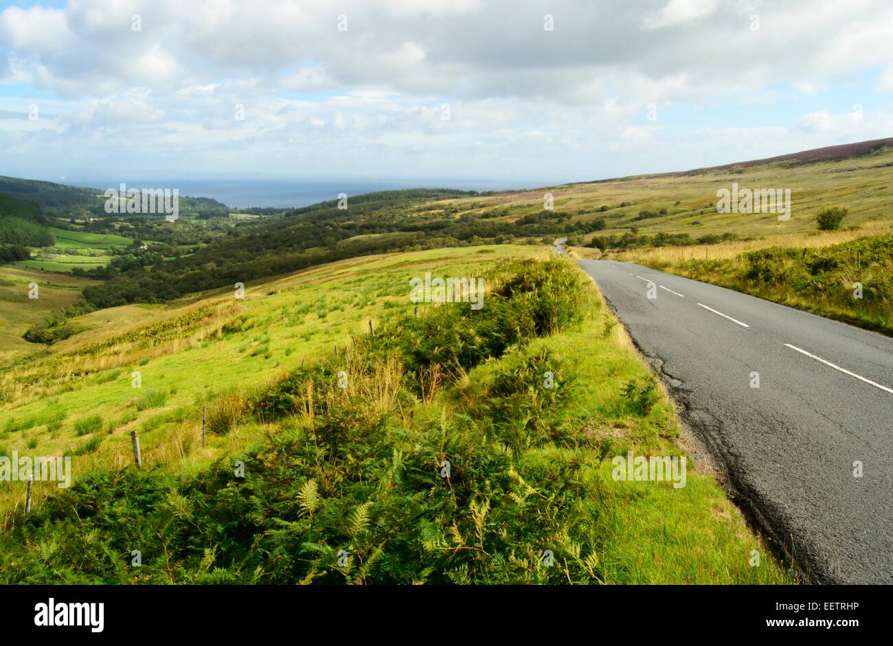 The String Road above Brodick in Arran, Scotland Stock Photo - Alamy