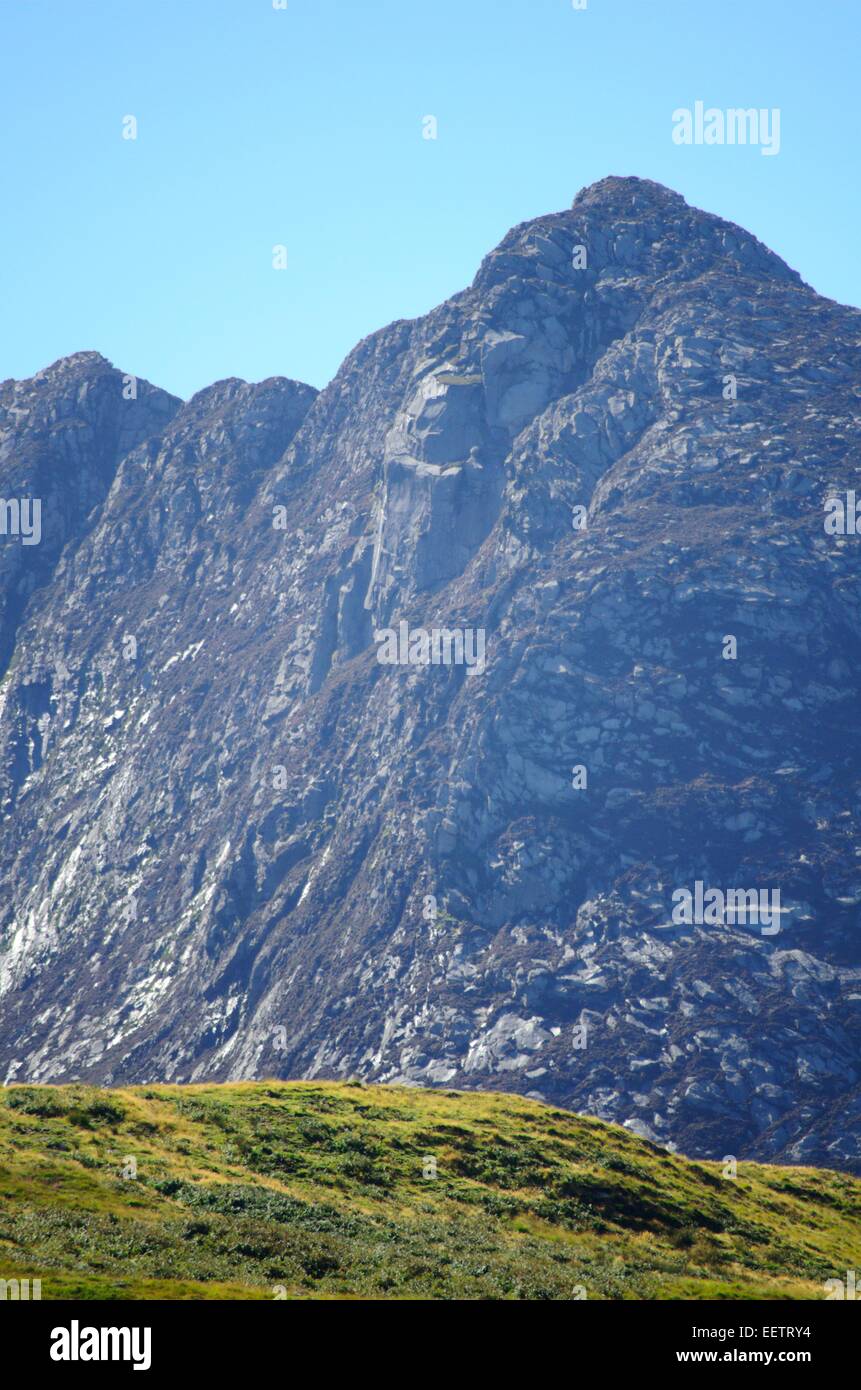 Mountains above Corrie on the Isle of Arran, Scotland Stock Photo - Alamy