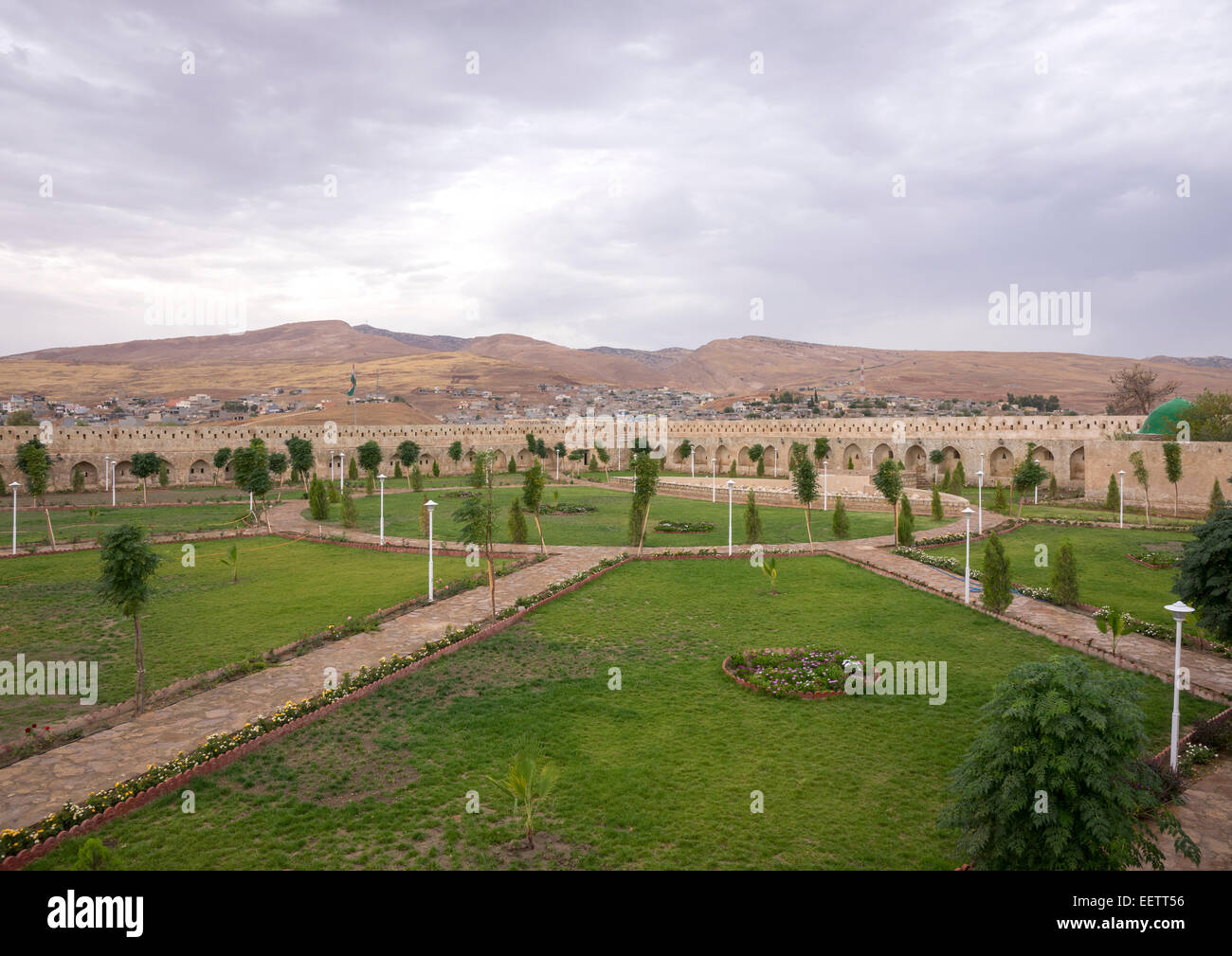 Courtyrad Of The Ottoman Fort, Koya, Kurdistan, Iraq Stock Photo - Alamy