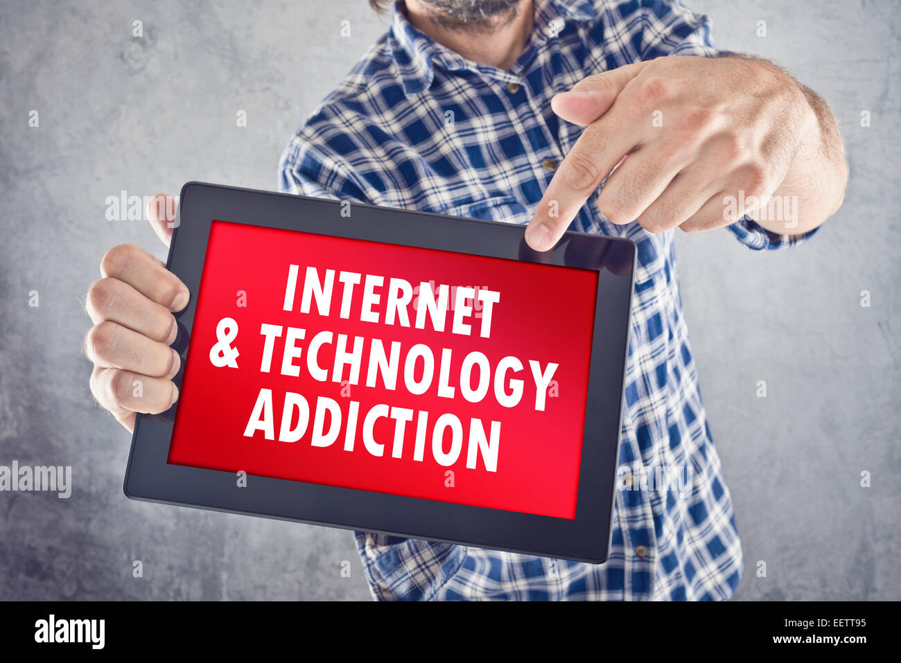 Internet addiction disorder hi-res stock photography and images - Alamy