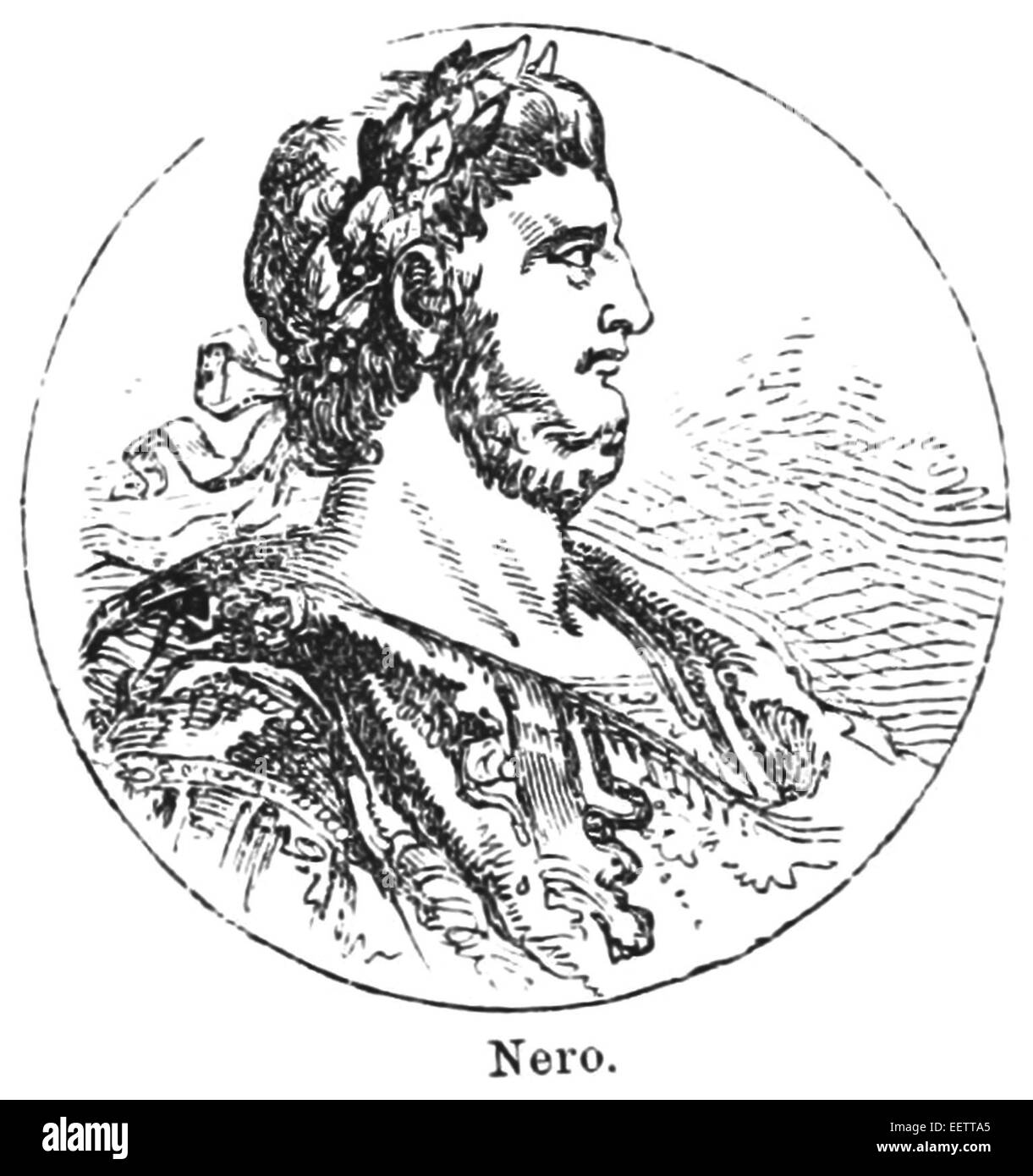 This 1892 work by Church titled 'Nero' features a historical scene or ...