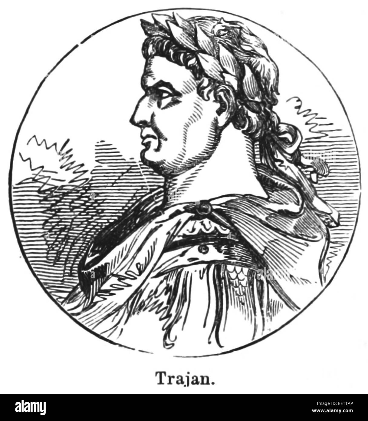 This 1892 work by Church presents an artistic interpretation of Trajan ...
