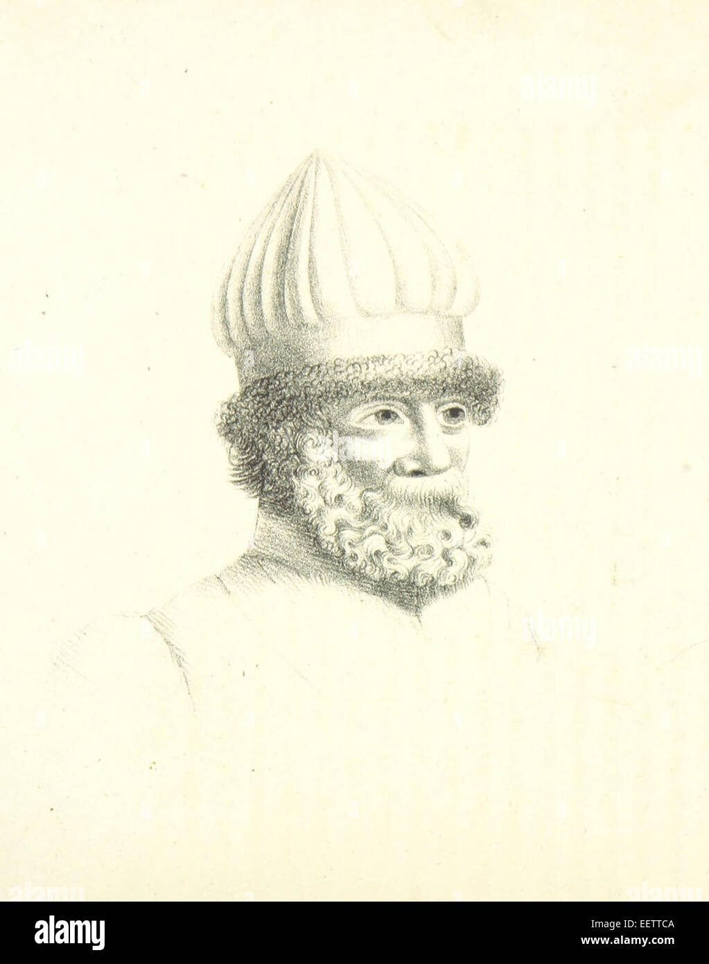 An 1820 portrait from *Cossacks Portraits*, depicting the Nogay Tartars ...