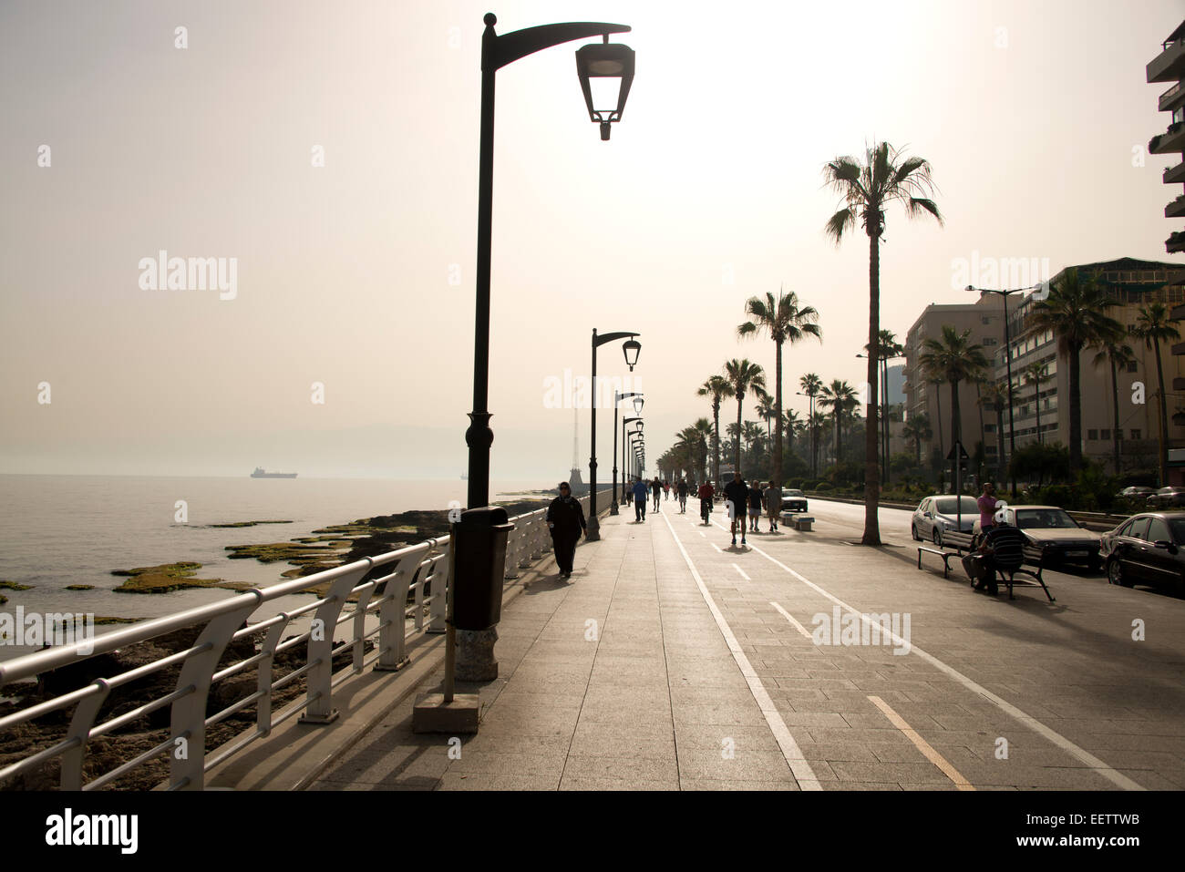 Beirut seafront hi-res stock photography and images - Alamy
