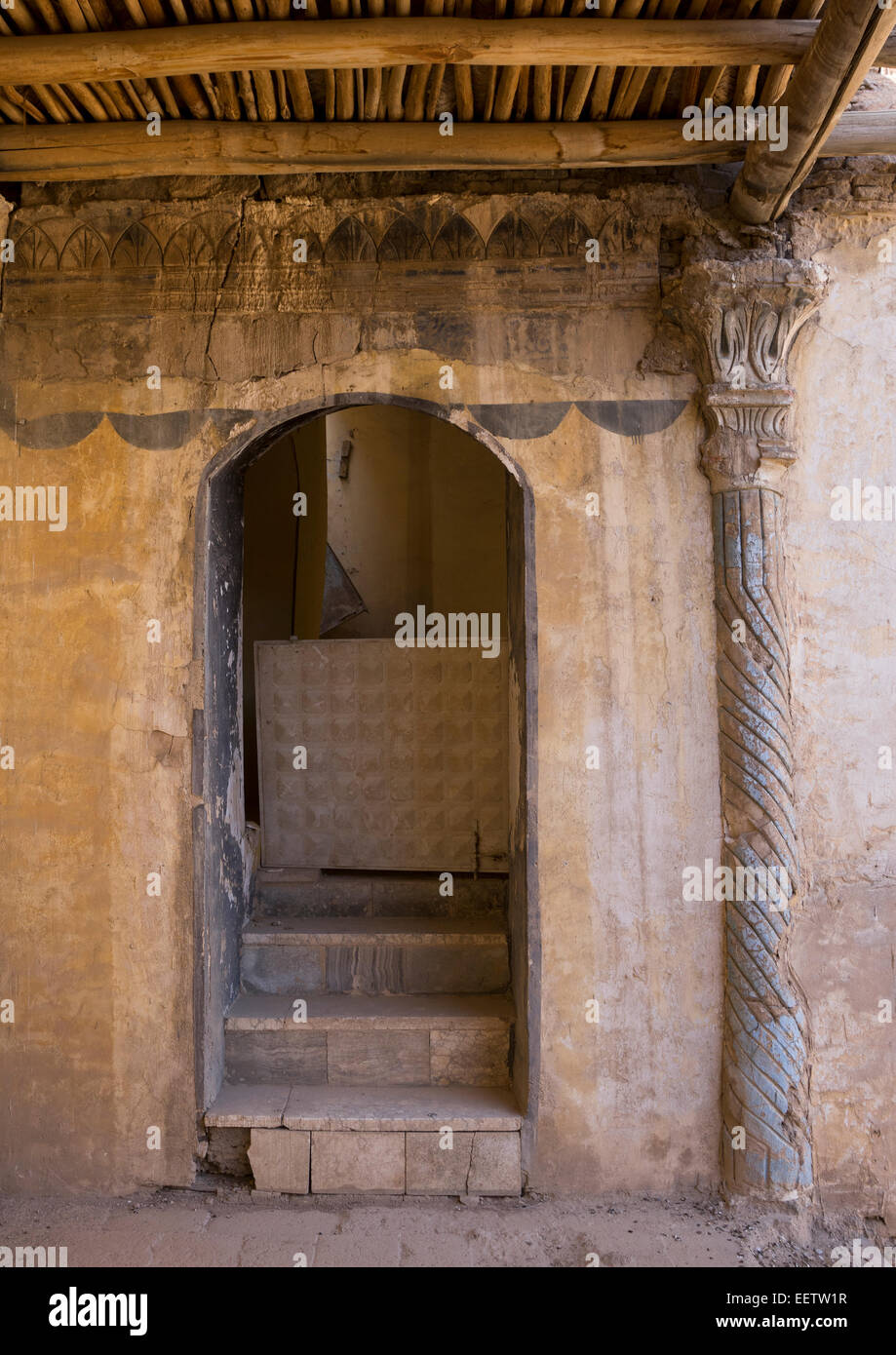 The Interior Of A House In The Erbil Citadel, Kurdistan, Iraq Stock ...