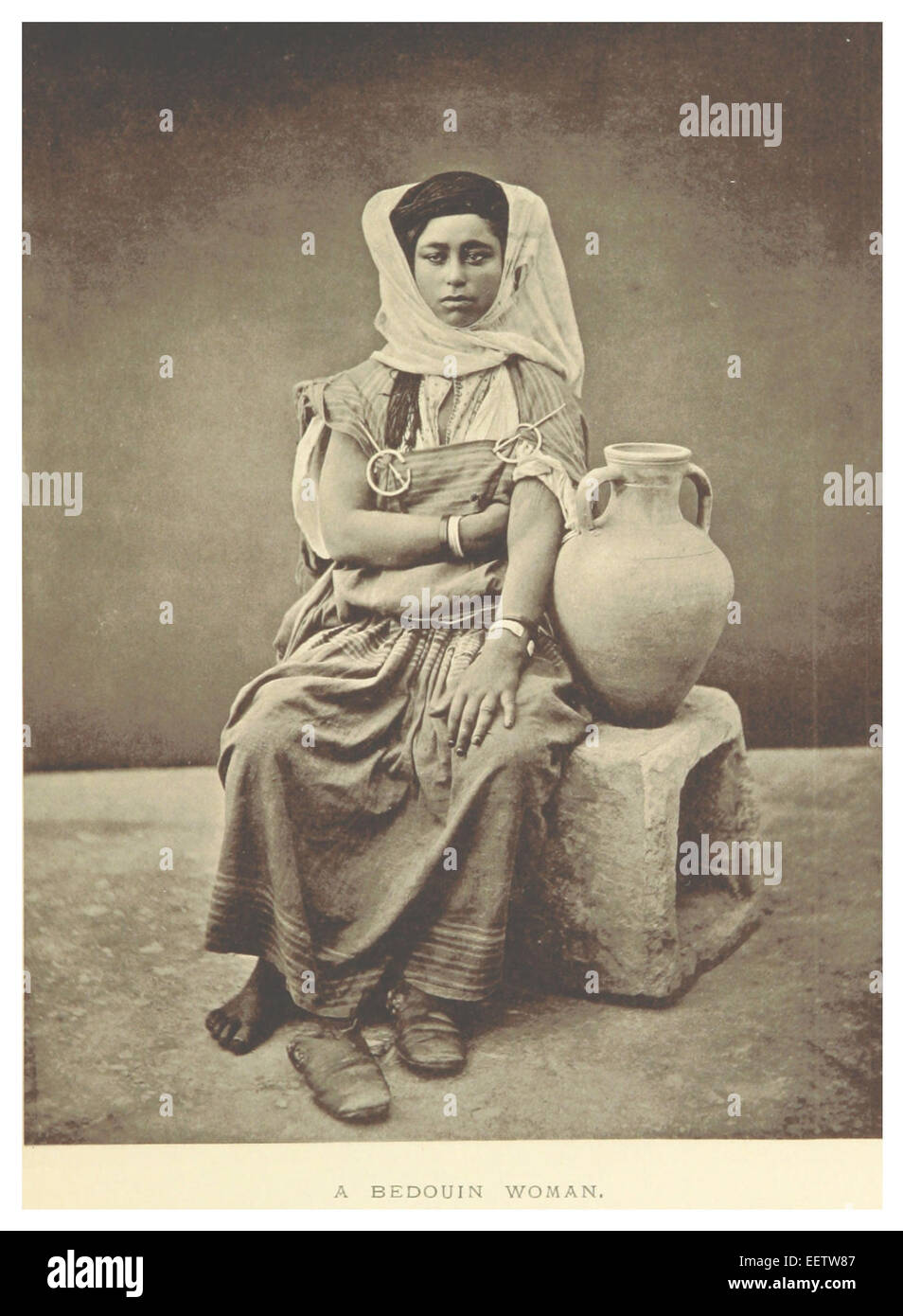GRAHAM(1887) p075 A BEDOUIN WOMAN Stock Photo - Alamy