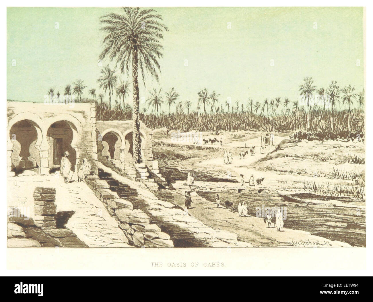 Gabes map hi-res stock photography and images - Alamy