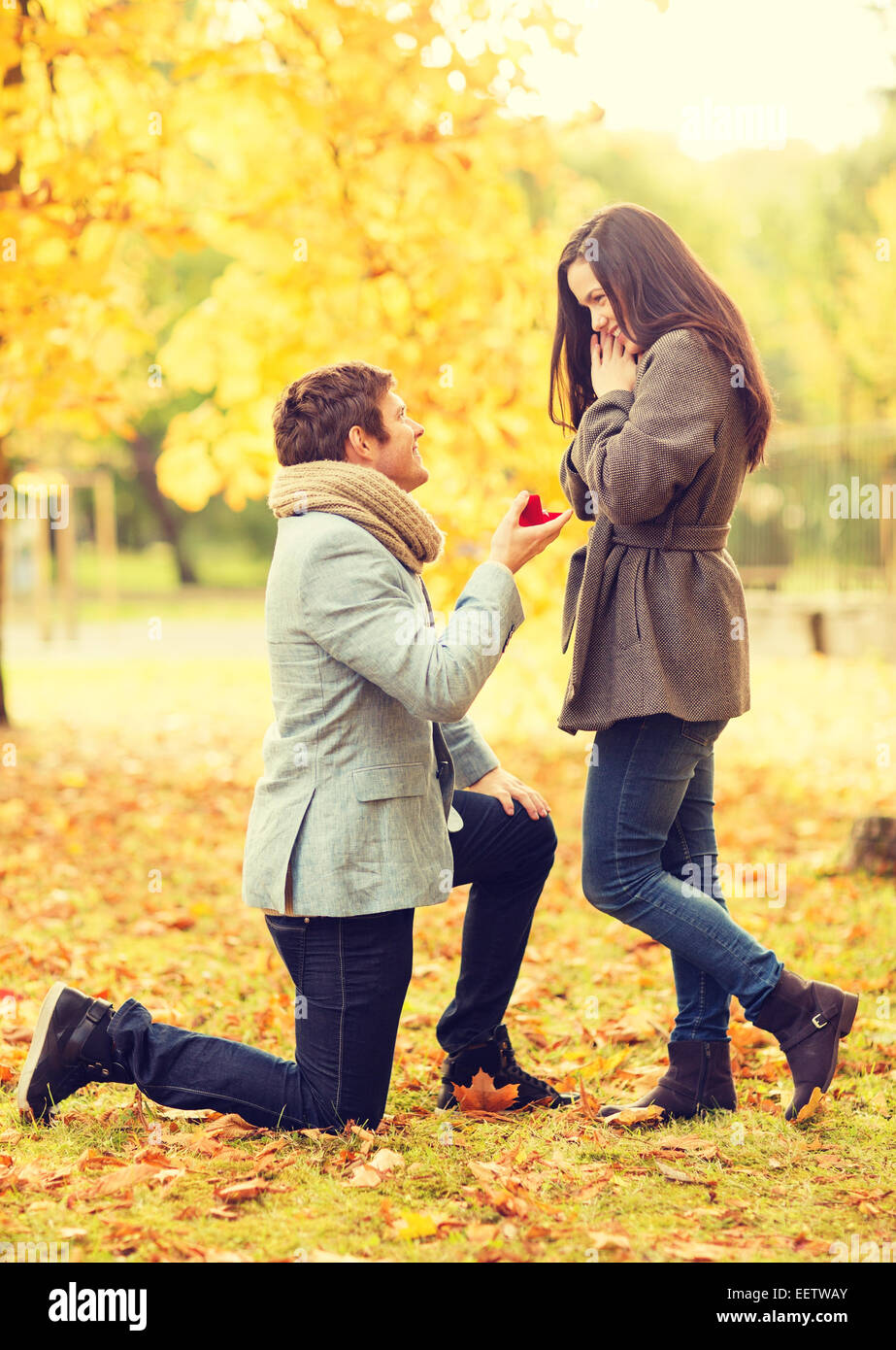 Kneeled woman hi-res stock photography and images - Alamy