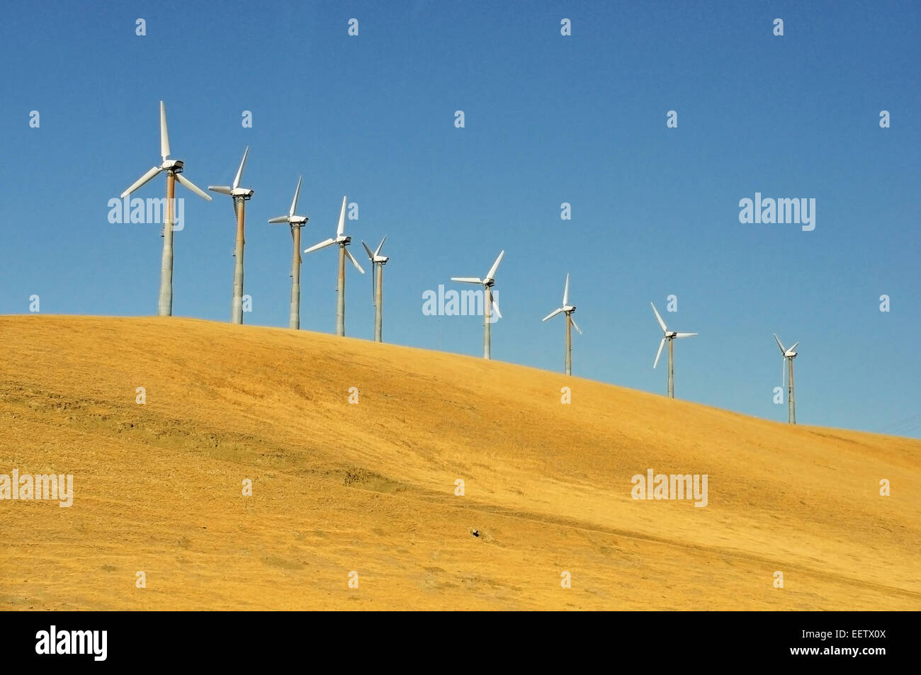A wind farm in rural Nevada, USA Stock Photo - Alamy
