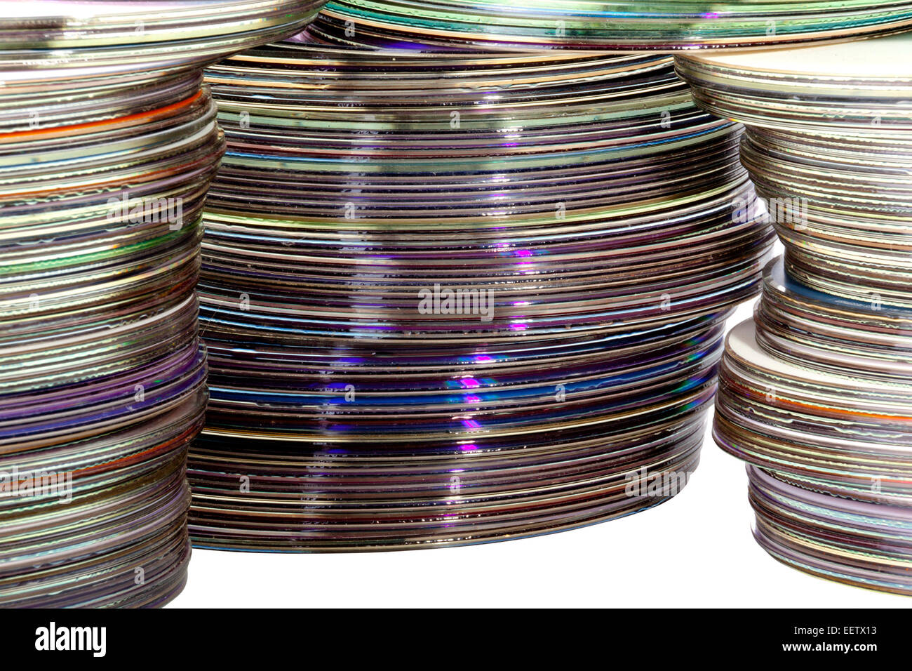 Dvds pile hi-res stock photography and images - Alamy