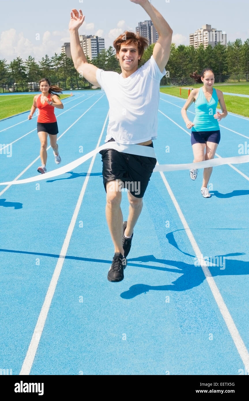 Finish line and ribbon hi-res stock photography and images - Alamy