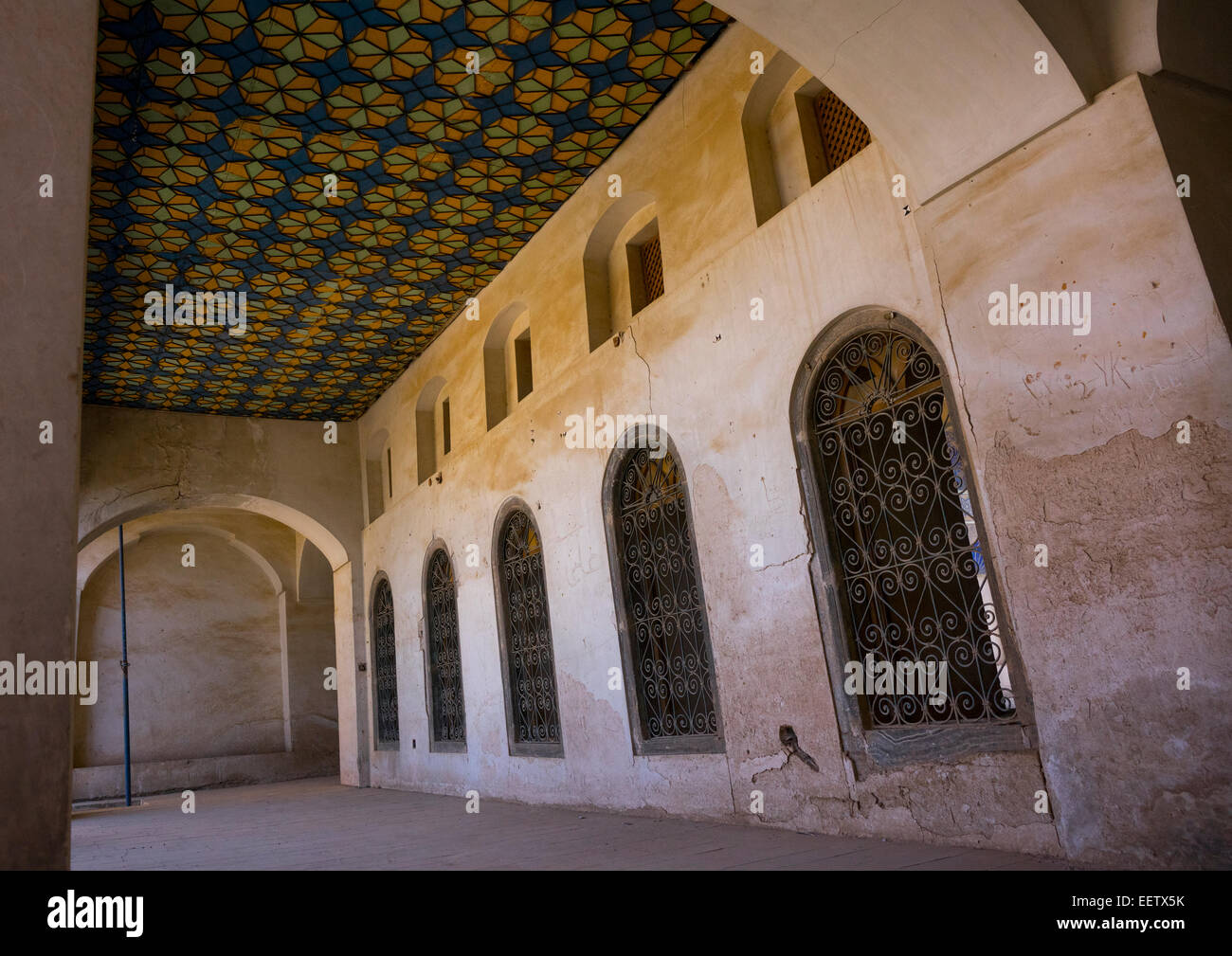 The Interior Of A House In The Erbil Citadel, Kurdistan, Iraq Stock ...