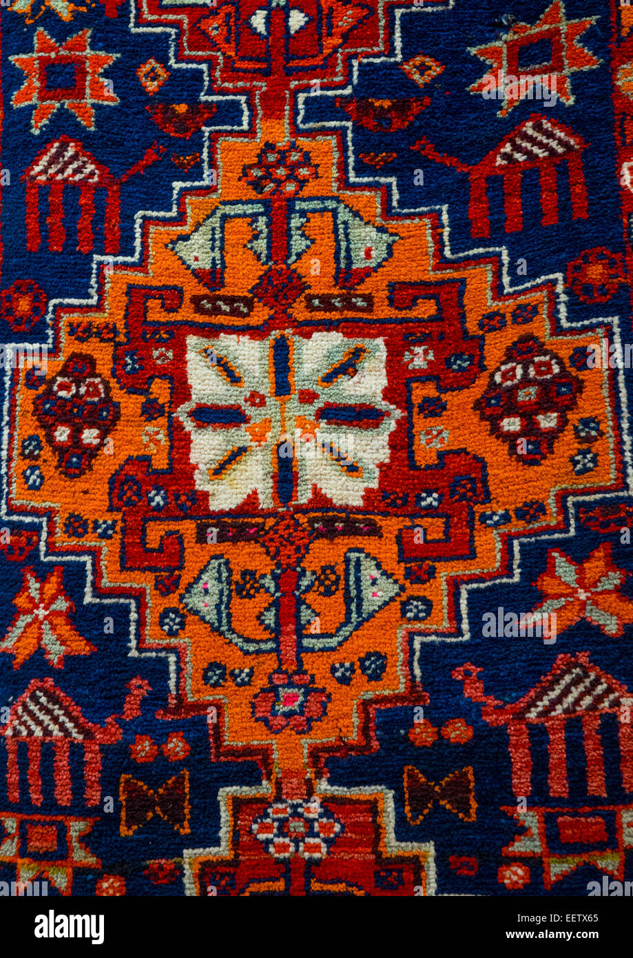 Carpet From The Textile Museum Inside The Citadel, Erbil, Kurdistan ...