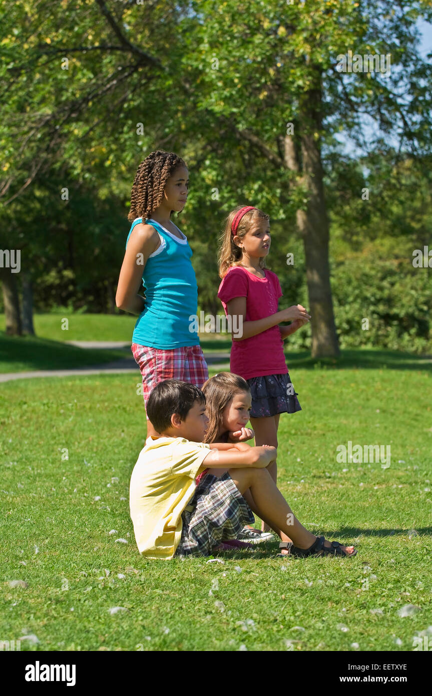 Children at the park Stock Photo - Alamy