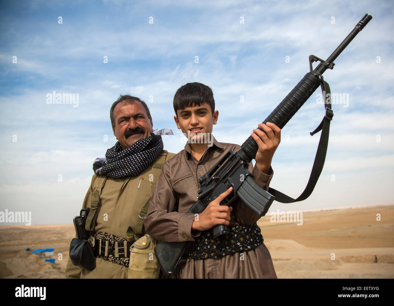 Iraqi Kids With Guns