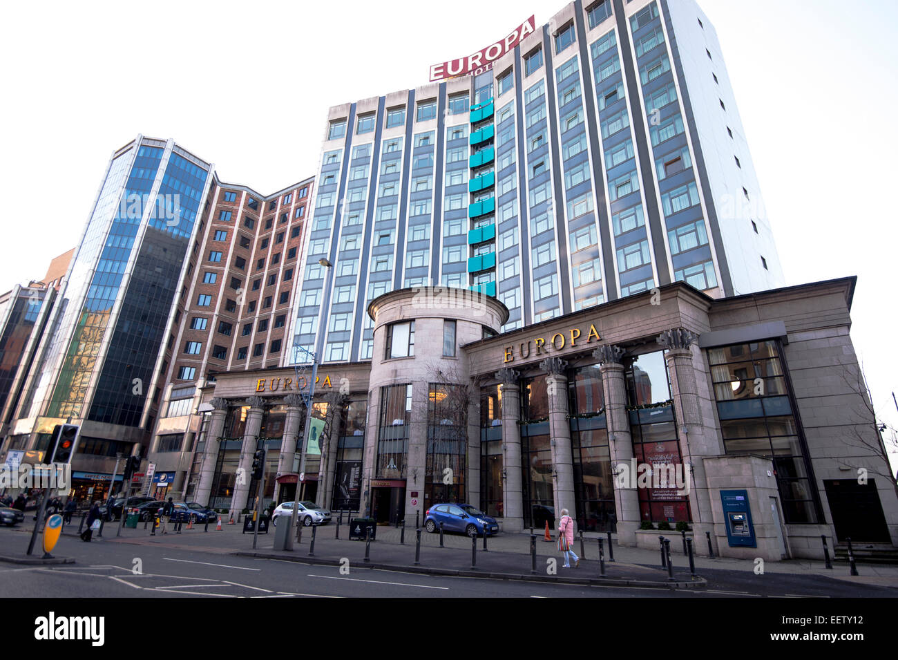 The hotel Euopa which is the most bombed hotel in Europe suffering 28 ...