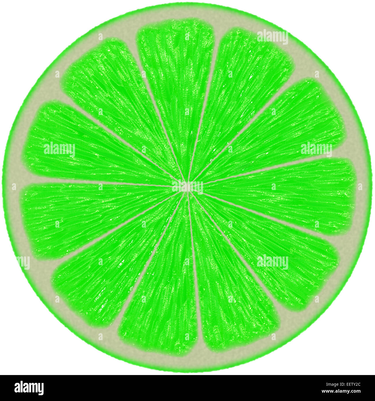 Green sliced hi-res stock photography and images - Alamy