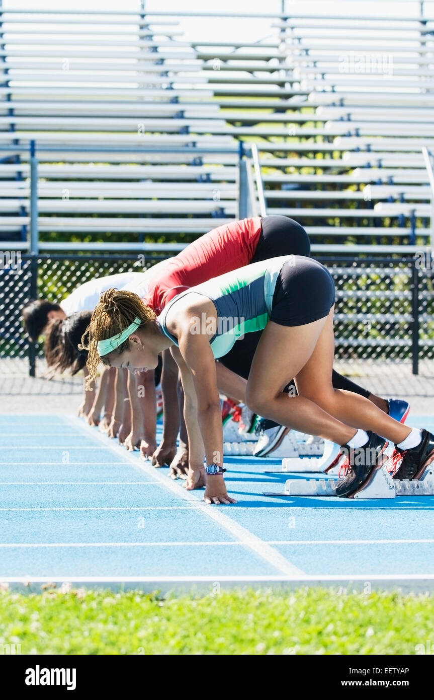 Teen boy running track hi-res stock photography and images - Alamy