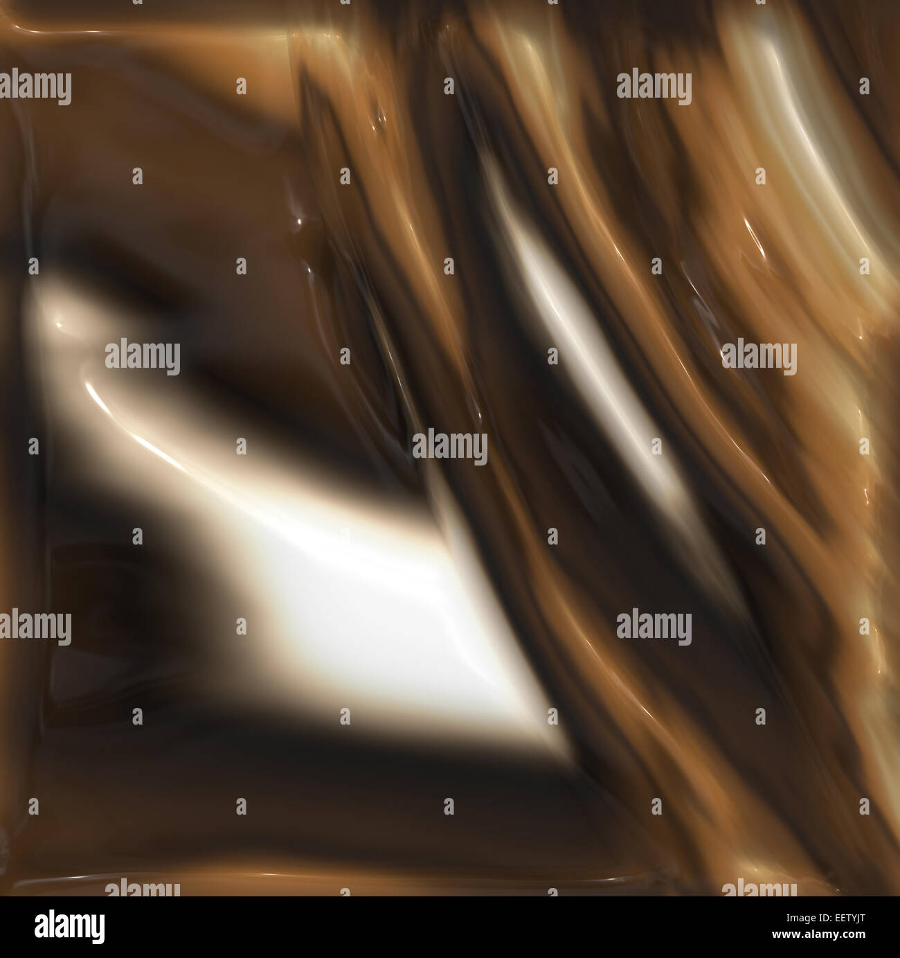 Melting milk and dark chocolate closeup view Stock Photo - Alamy