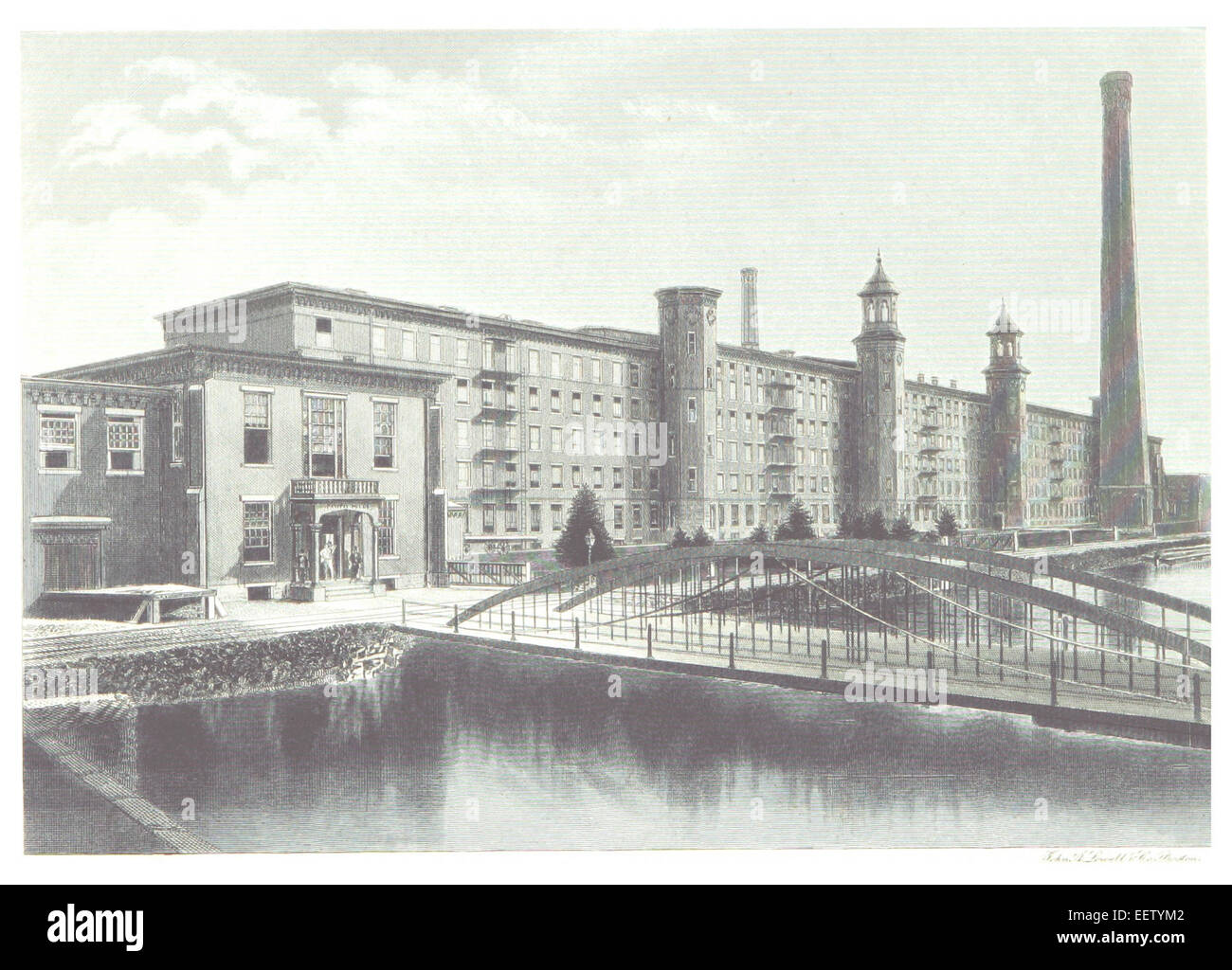 Textile mill 1800s hi-res stock photography and images - Alamy