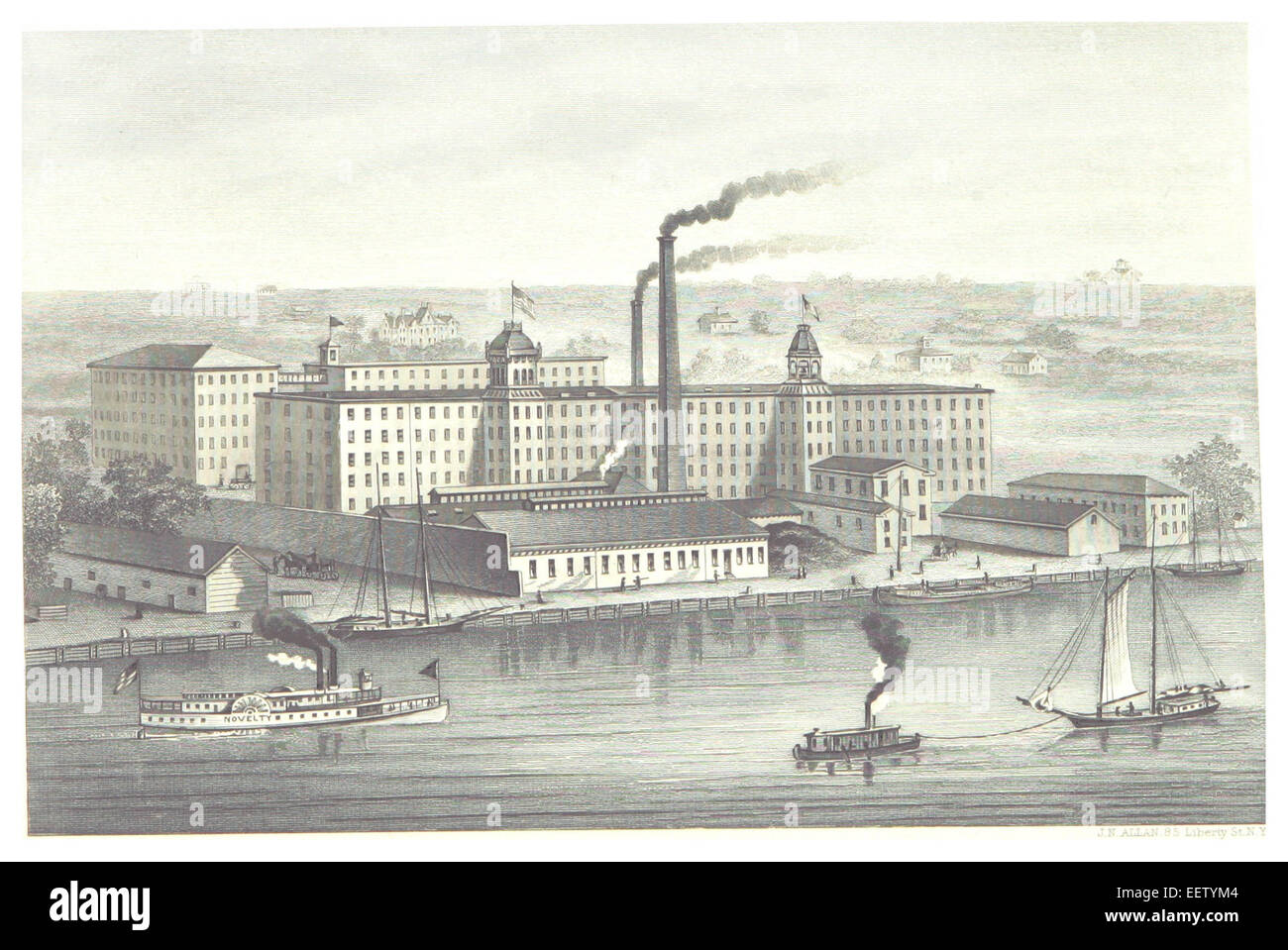 Old cotton factory hi-res stock photography and images - Alamy