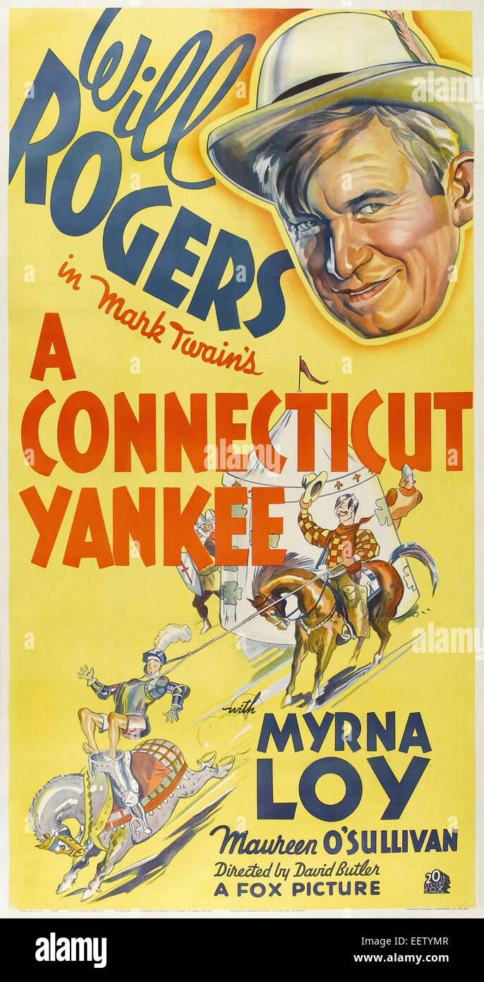 A connecticut yankee movie poster display hi-res stock photography and ...