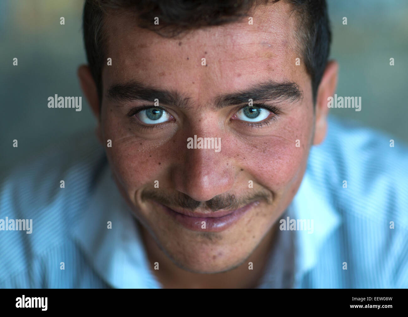Yezidi Refugee Man Displaced From Sinjar Living In An Under ...