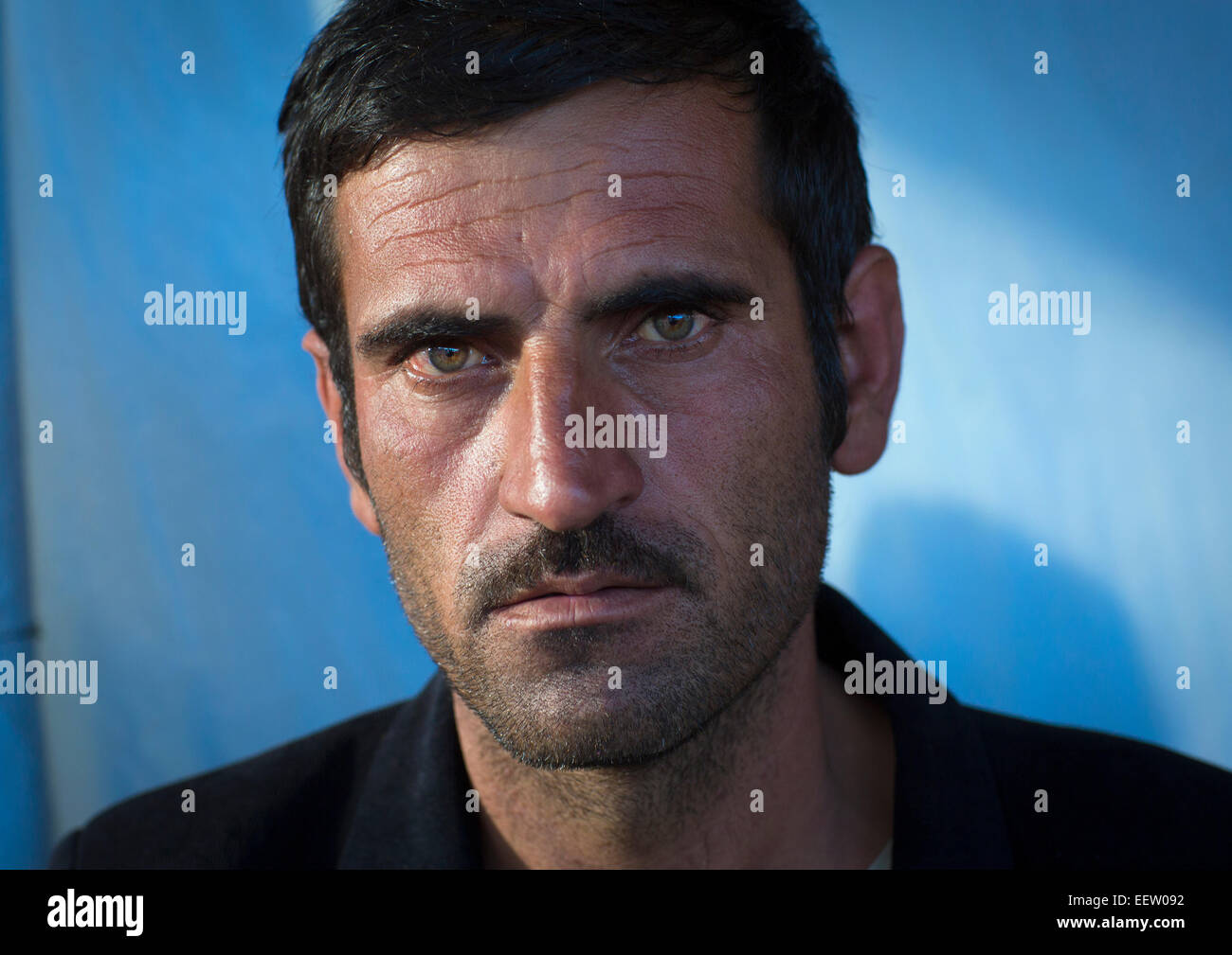 Yezidi Refugee Man Displaced From Sinjar Living In An Under ...