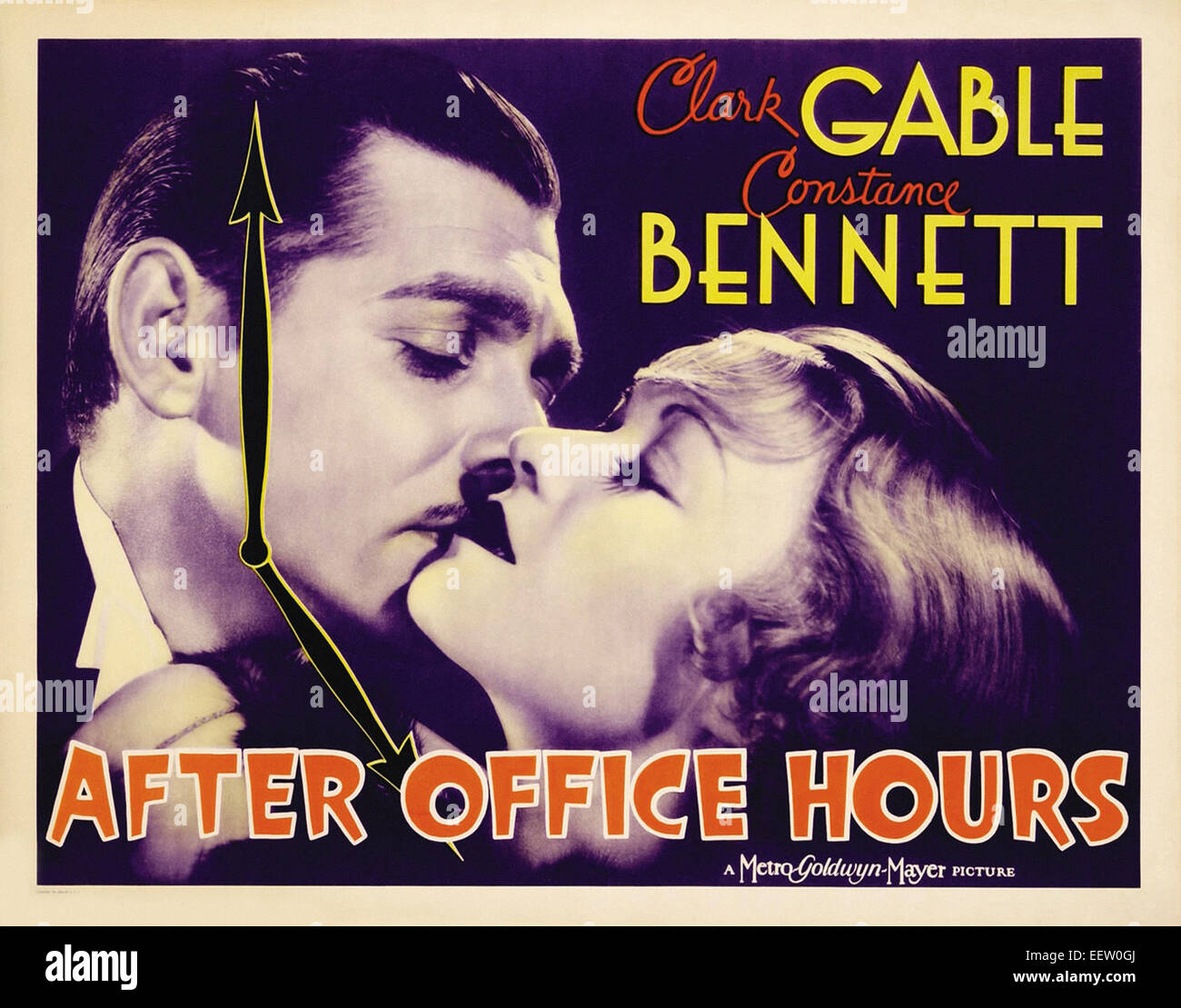 After Office Hours - Movie Poster Stock Photo - Alamy