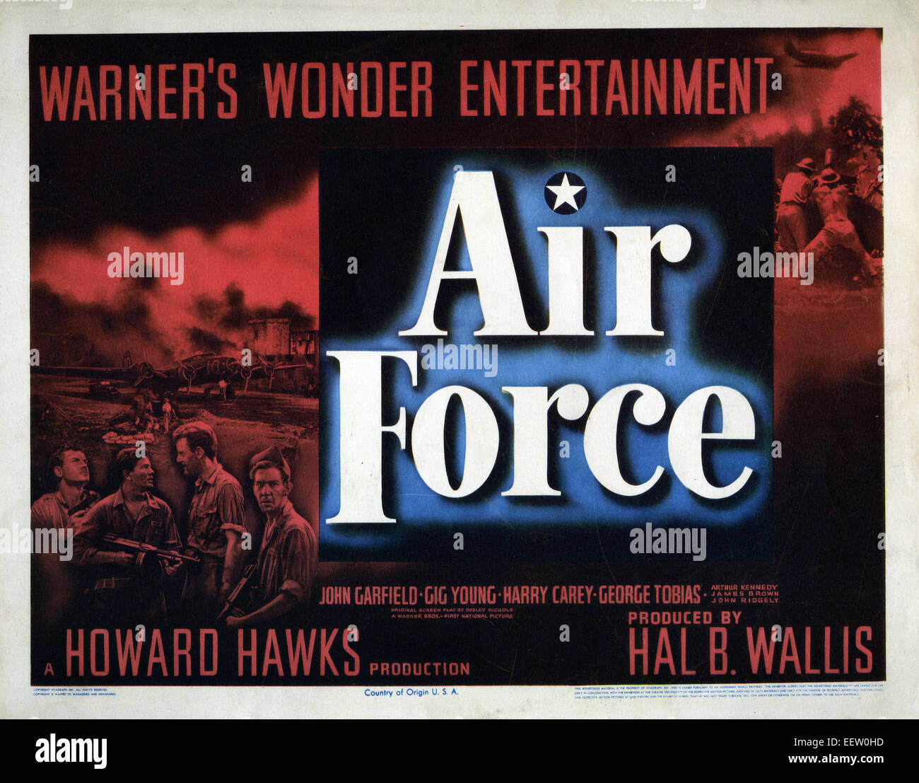 Air Force- Movie Poster Stock Photo - Alamy