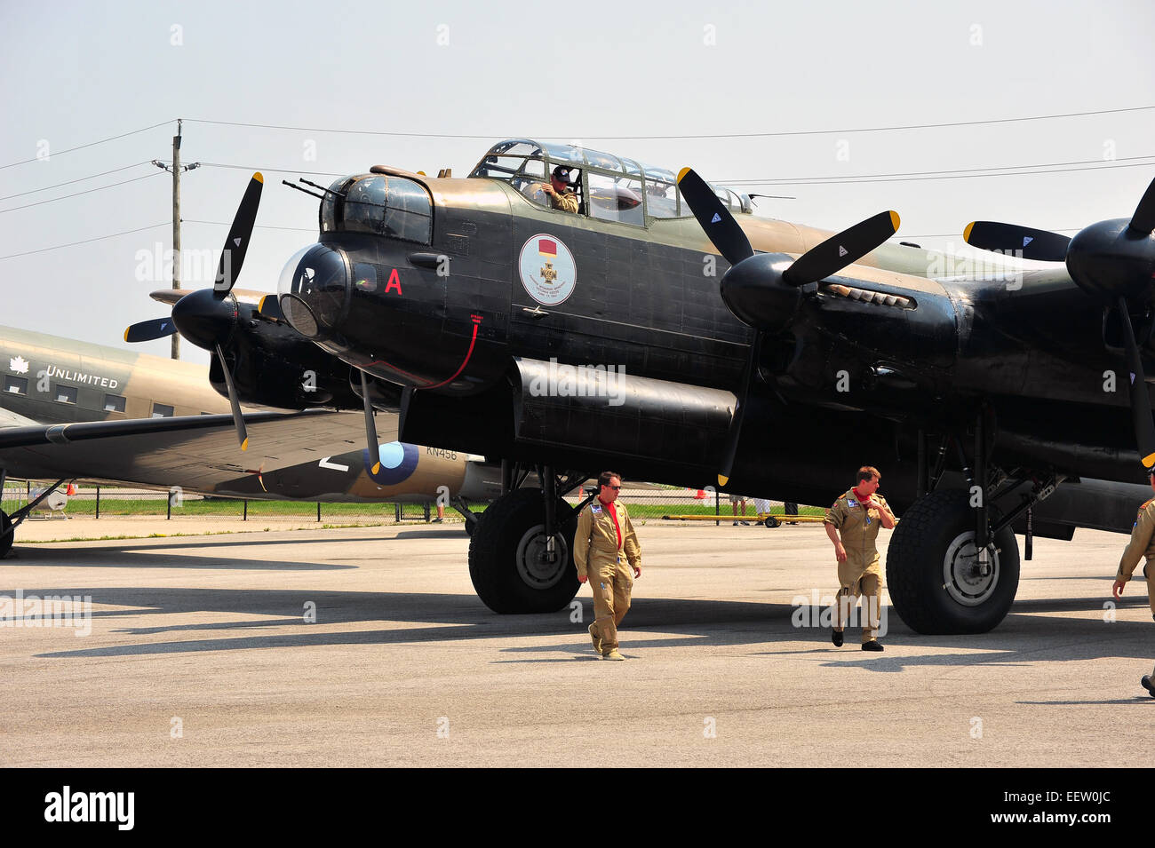 Lancaster crew hi-res stock photography and images - Alamy