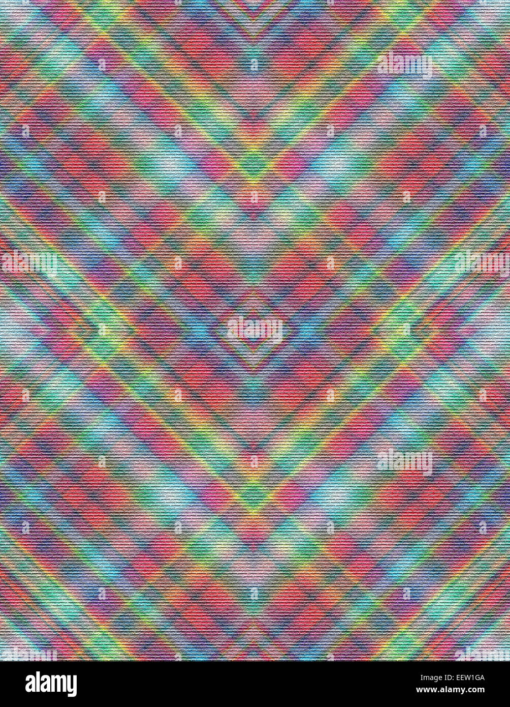 Motley pattern collected from the intersecting colored rhombuses Stock ...