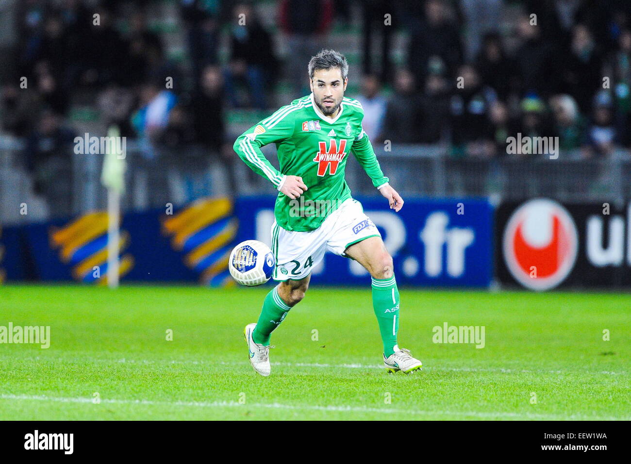 Loic PERRIN - 13.01.2015 - Saint Etienne/Paris Saint Germain - 1 ...