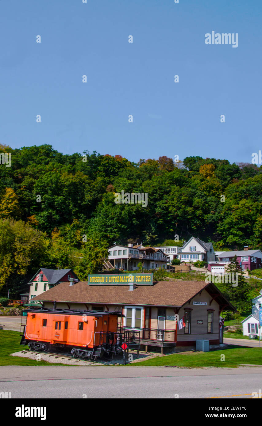 The Marquette Depot Museum and Information Center has artifacts and ...