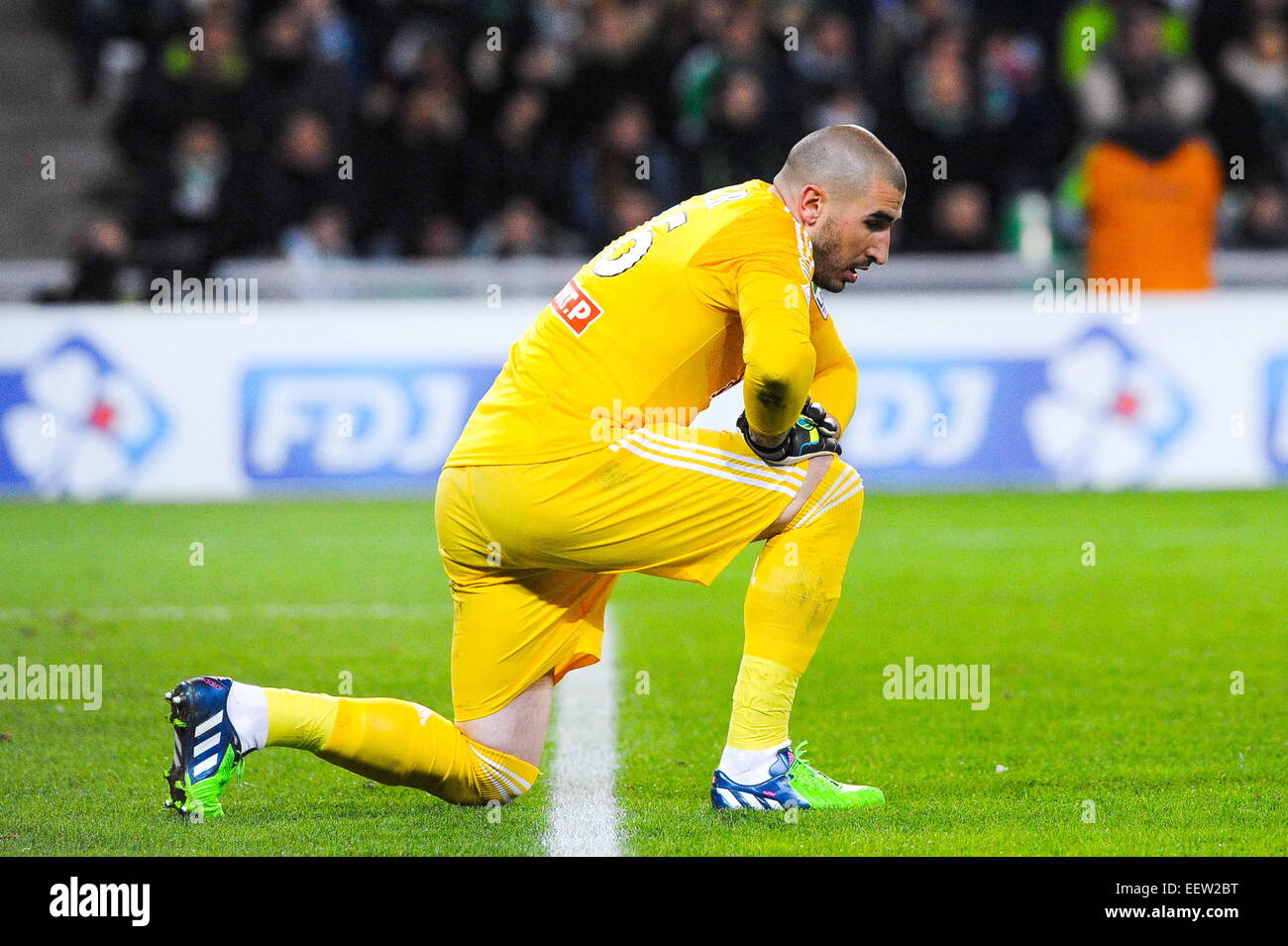 Stephane RUFFIER - 13.01.2015 - Saint Etienne/Paris Saint Germain - 1 ...