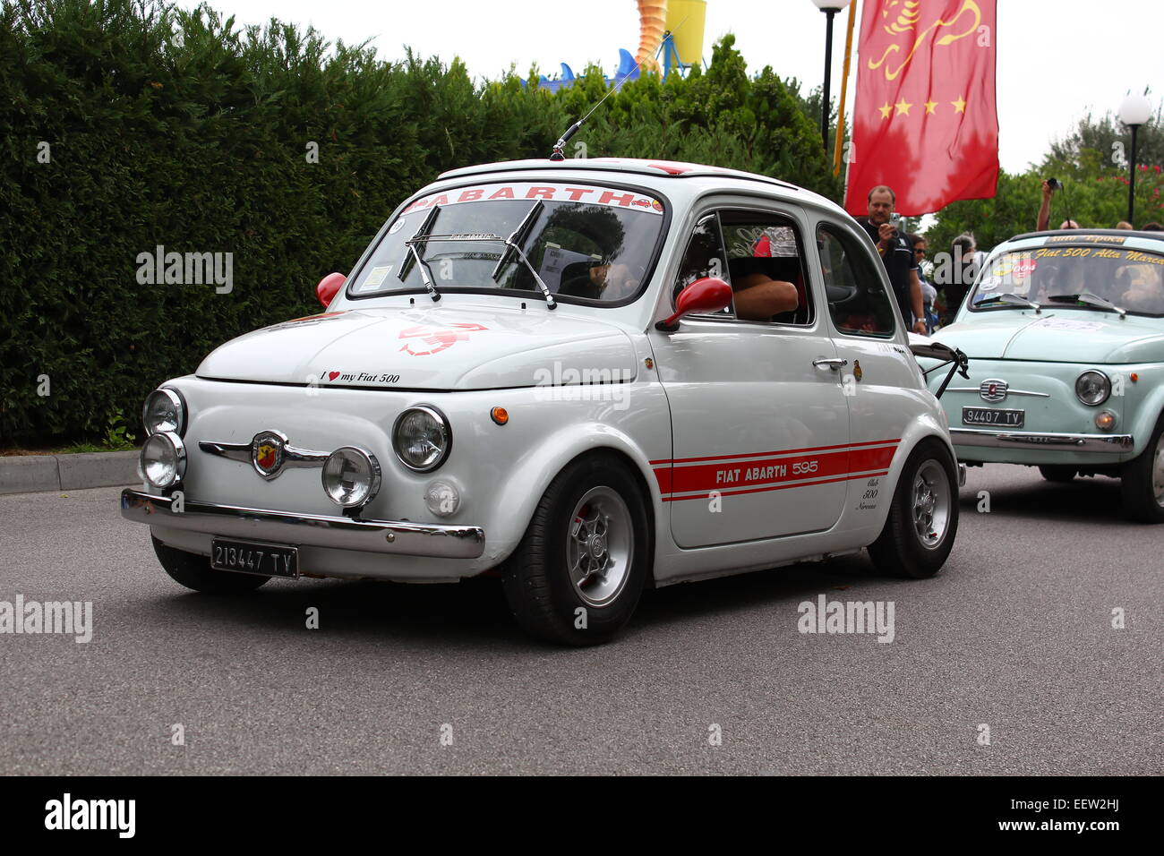 Fiat 595 abarth hi-res stock photography and images - Alamy