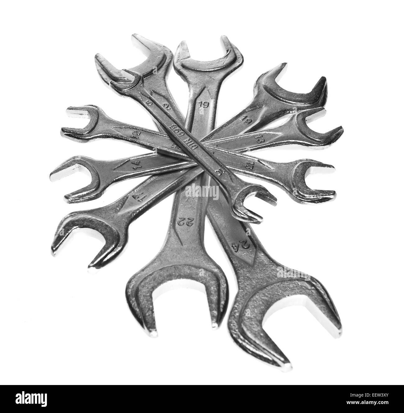 Set of spanners hi-res stock photography and images - Alamy