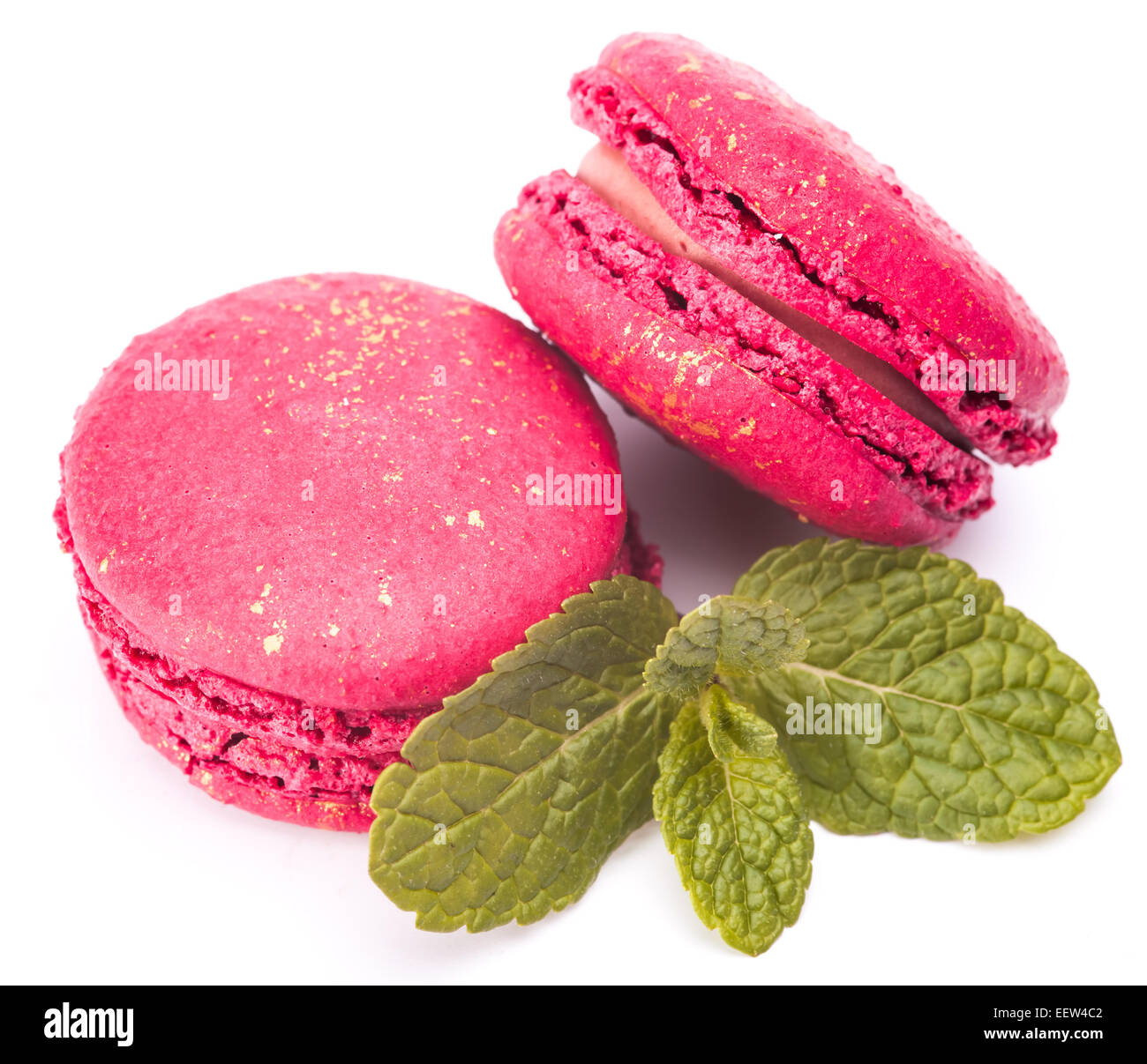 Macaroons and fruit Cut Out Stock Images & Pictures - Alamy