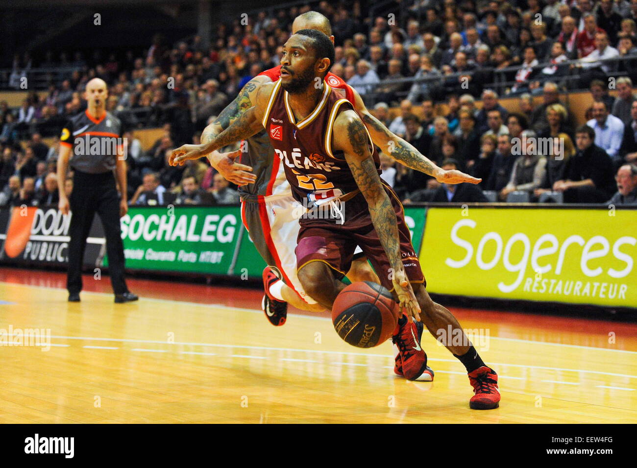 Darnell Harris - 17.01.2015 - Chalon sur Saone/Orleans - 17eme journee ...