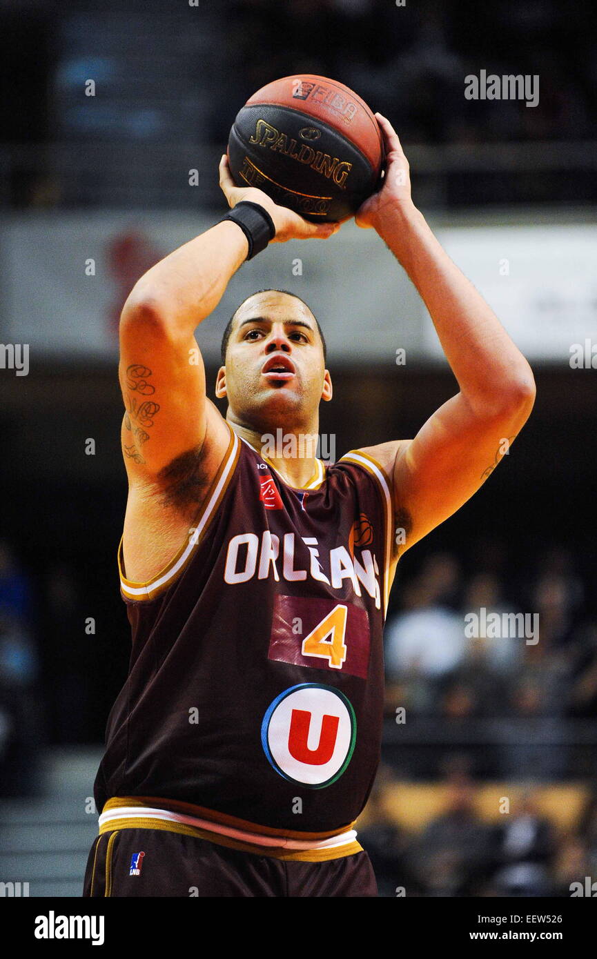 Sean May - 17.01.2015 - Chalon sur Saone/Orleans - 17eme journee de Pro ...