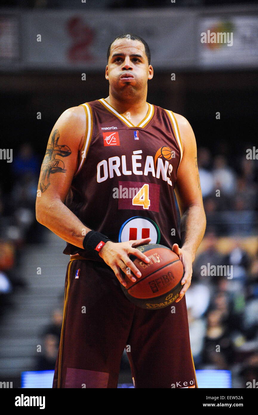 Sean May - 17.01.2015 - Chalon sur Saone/Orleans - 17eme journee de Pro ...