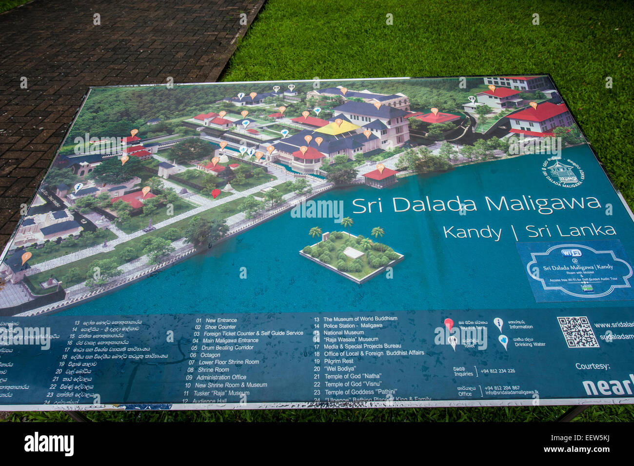 Temple Of The Tooth Map